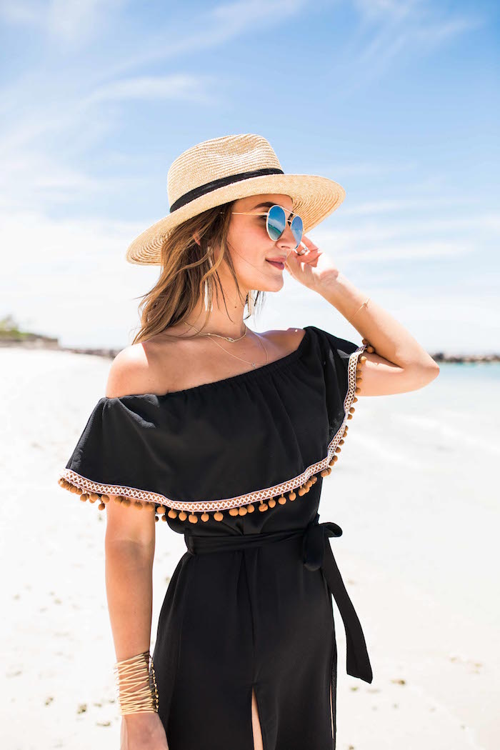 Pom Pom Maxi Dres